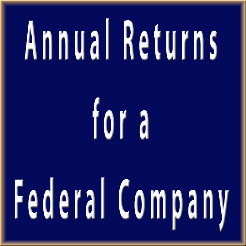 Federal Annual Returns - Resources For Canadian Business Owners